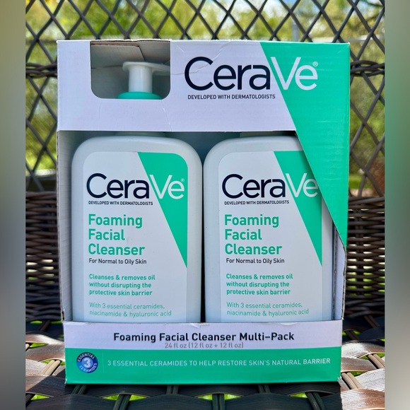 CeraVe | Skincare | Cerave Foaming Facial Cleanser Multipack White And ...
